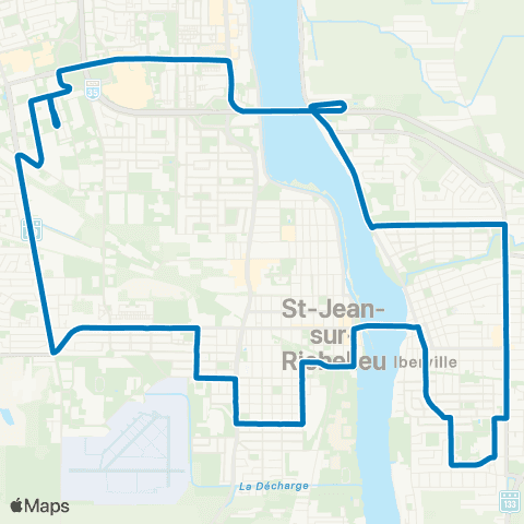 bus 10 - Saint-Jean-sur-Richelieu - Saint-Jean-sur-Richelieu